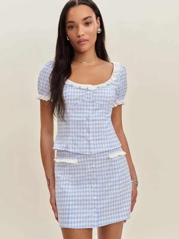 REFORMATION Janell Two Piece Set