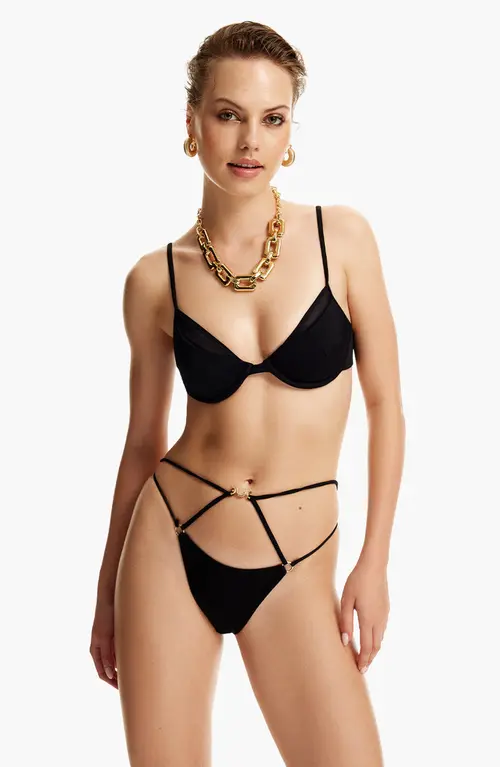 LUNA B Iris Two-piece Bikini - Black