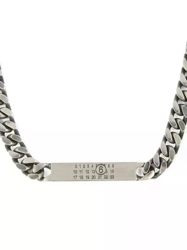 MAISON MARGIELA Logo Chain Necklace