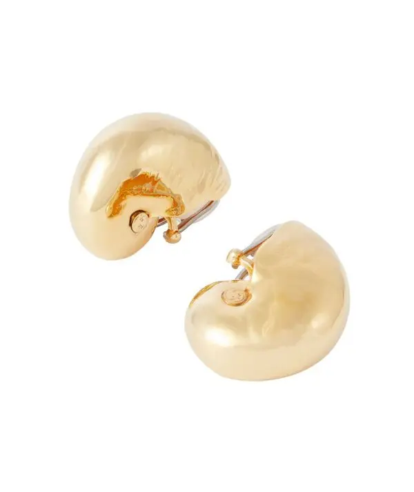 Gucci Tone Clip Earrings - Gold