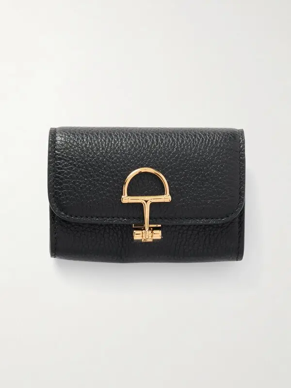 Gucci Softbit Textured-leather Cardholder - Black