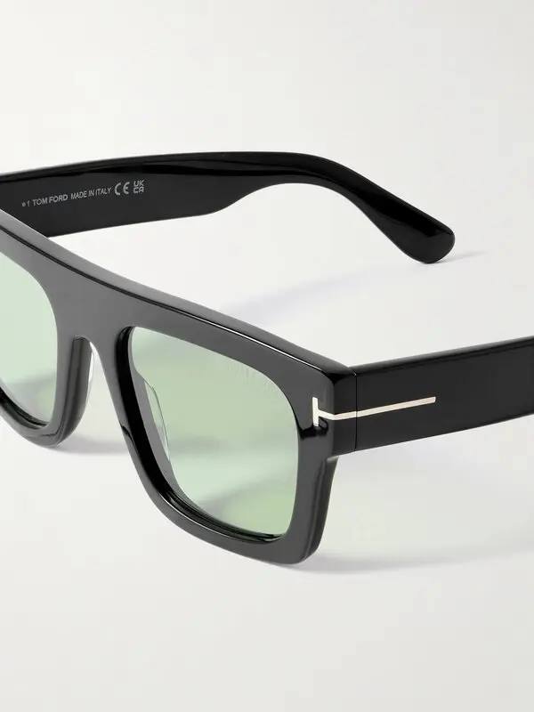 TOM FORD Fausto Square-frame Sunglasses - Black