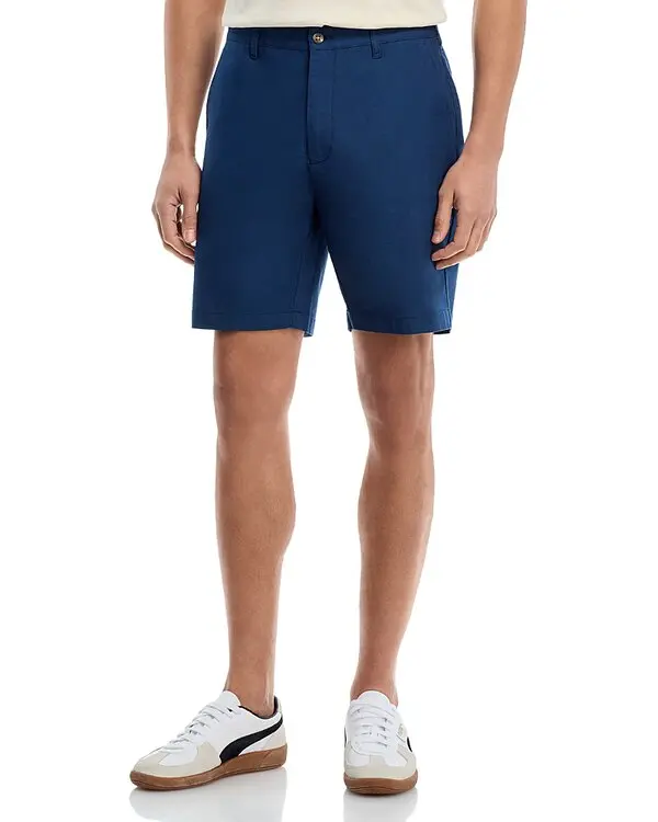 Peter Millar Crown Comfort 8" Shorts - Washed Navy