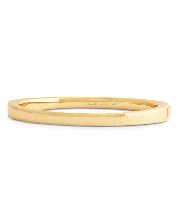 ANABEL ARAM Farrier Medium Hinged Bangle Bracelet - Gold