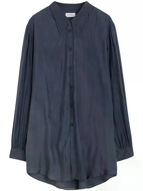 【新品】LEMAIRE Gray Pointed Collar Shirt 34 Lemaire Pointed Collar Shirt In Grey - 30% Off | Editorialist