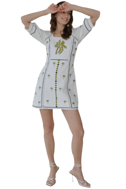 GUADALUPE DESIGN Halle Dress - White