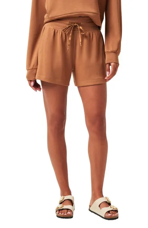 Travis Mathew Skyloft Drawstring Shorts - Chestnut