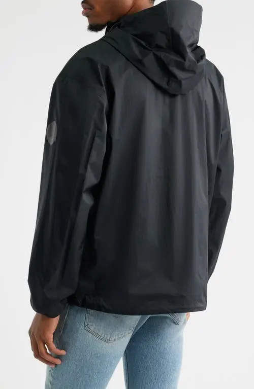 SAVE THE DUCK Zafir Hooded Water Resistant Jacket - Black