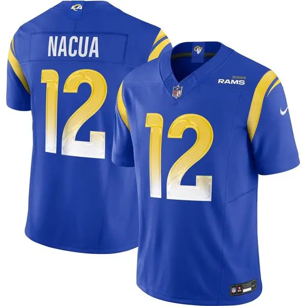Nike Puka Nacua Los Angeles Rams Vapor F.u.s.e. Limited Player Jersey - Royal
