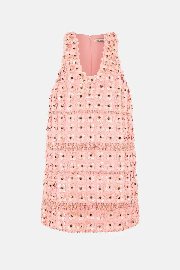 EMILIA WICKSTEAD Embellished Mini Dress