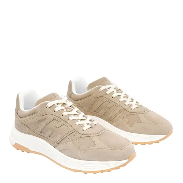 Hogan Low-Top Sneakers In Beige - 44% Off | Editorialist