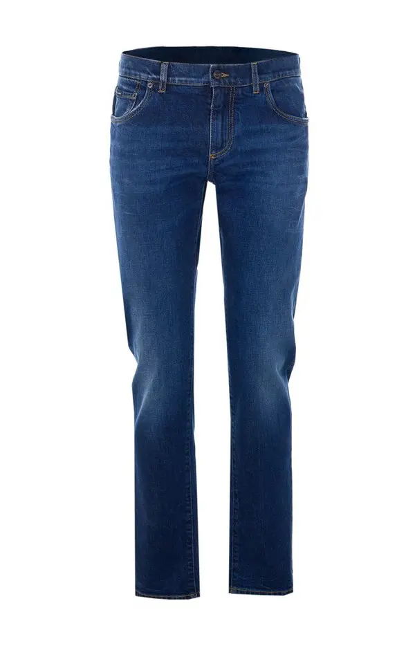 Dolce & Gabbana Slim Fit Jeans - Blue