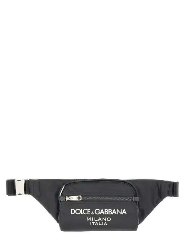 Dolce & Gabbana Small Fabric Pouch - Black