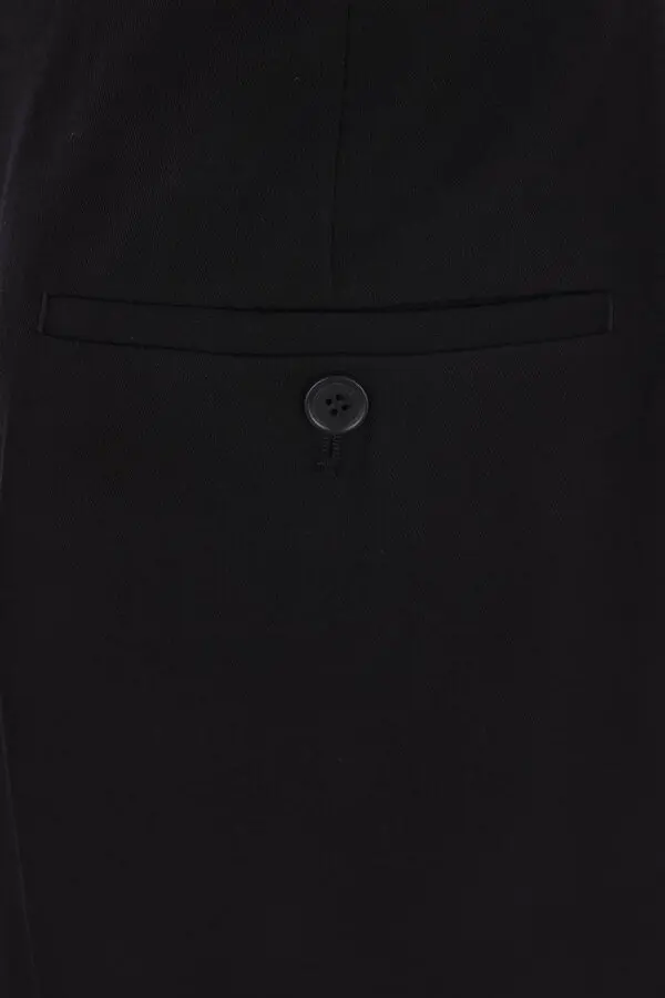 Balenciaga Relaxed Fit Trousers - Black