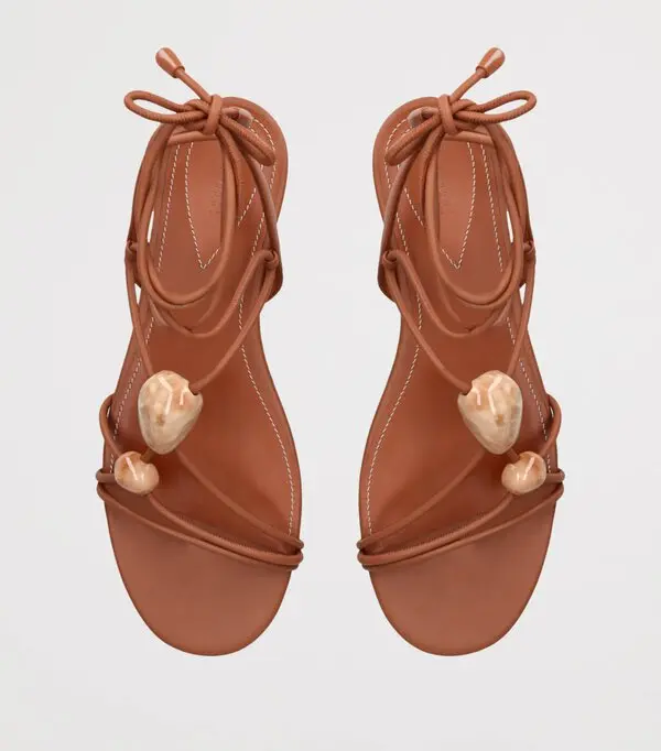 Zimmermann Leather Gleam Sandals