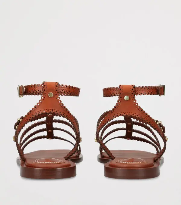 Zimmermann Leather Goldie Sandals