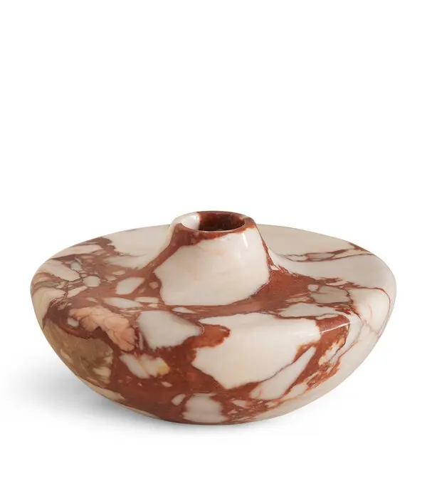 SOHO HOME Marble Alma Vase - Red