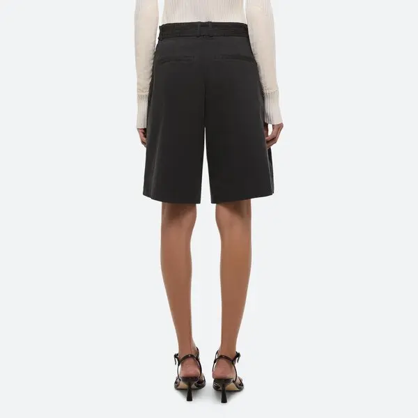 Helmut Lang Wide Pleated Shorts