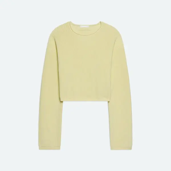 Helmut Lang Cropped Crewneck - Butte