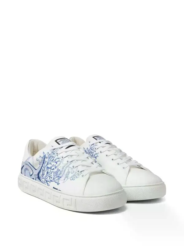 Versace Coral Theatre Greca Sneakers