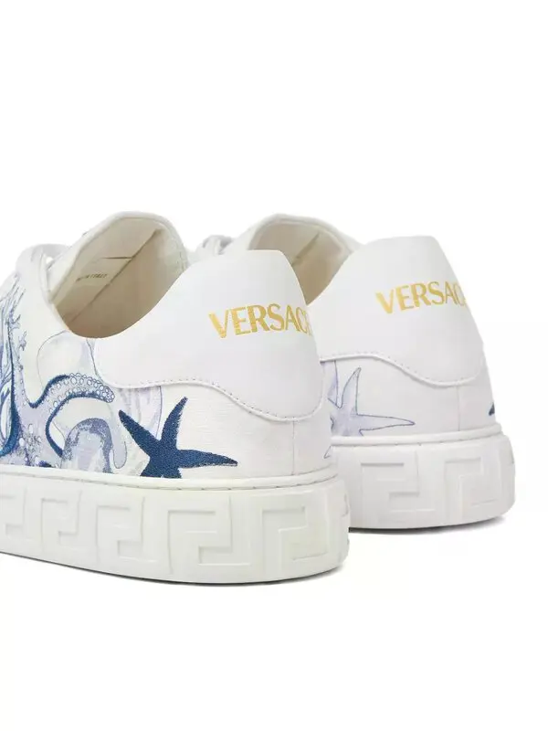 Versace Coral Theatre Greca Sneakers