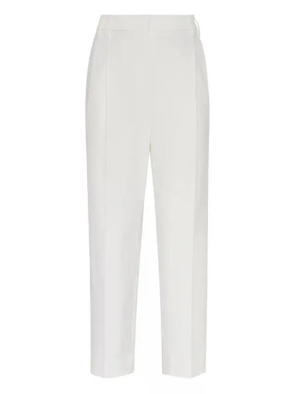 Brunello Cucinelli Slouchy Cropped Trousers