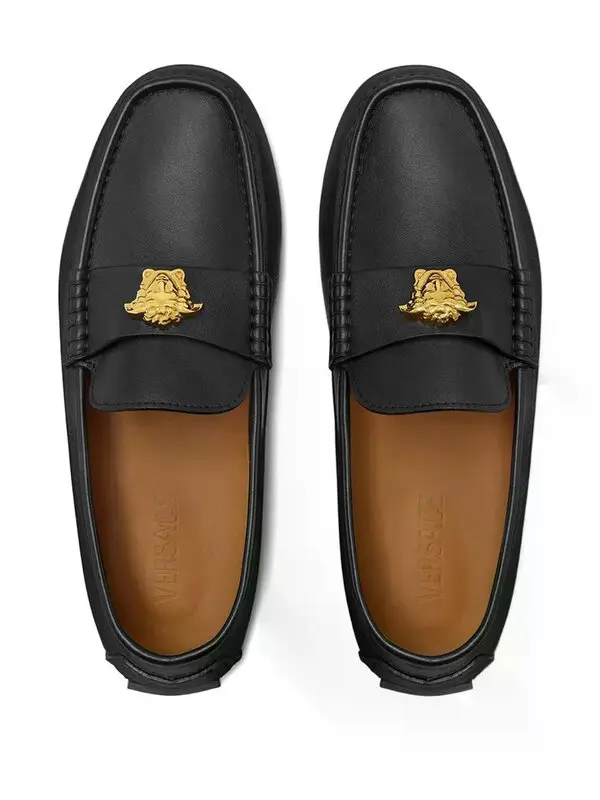 Versace La Medusa Loafers - Black