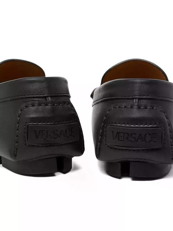 Versace La Medusa Loafers - Black