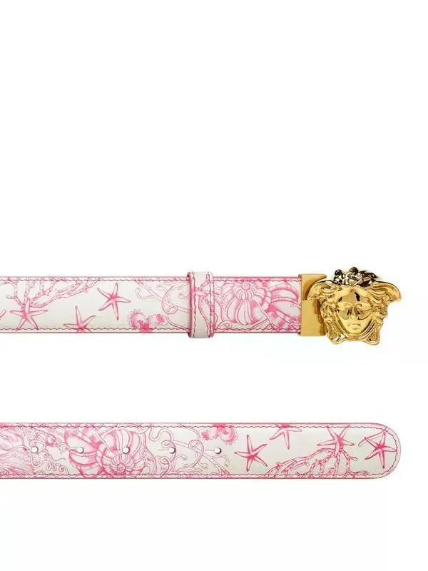 Versace La Medusa Belt - Pink