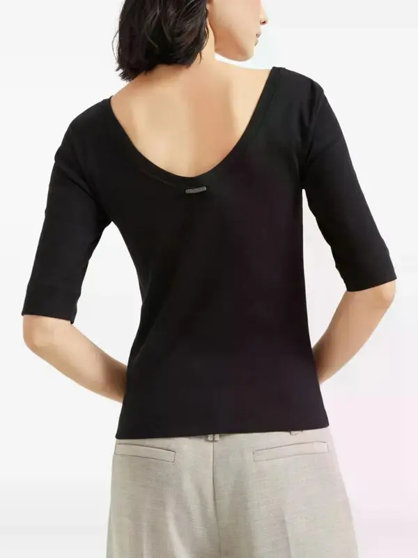 Brunello Cucinelli Cotton T-shirt - Black