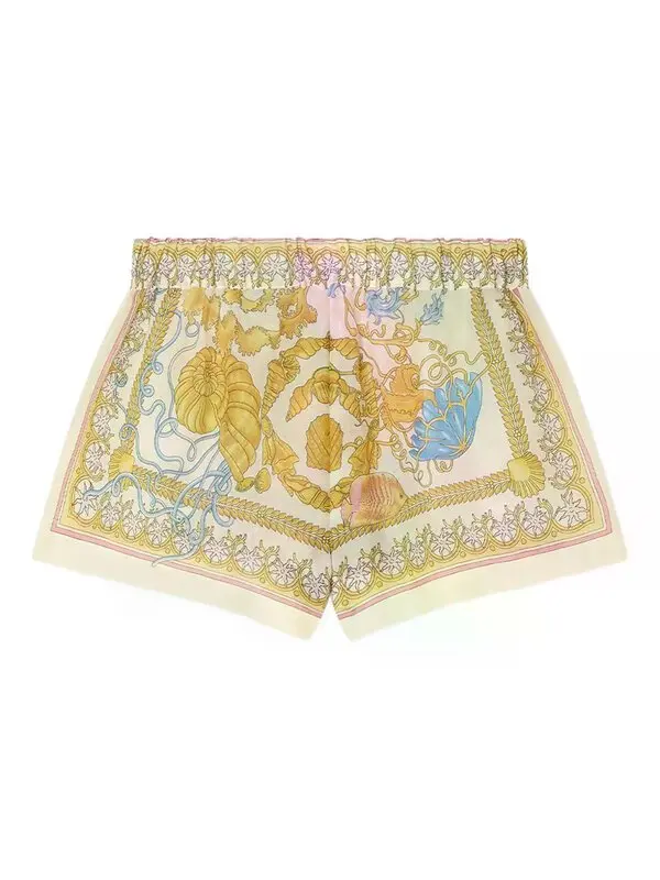 Versace Underwater Barocco Cover-up Shorts