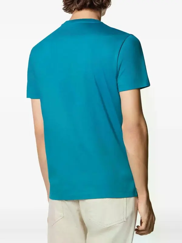 Versace Logo-print T-shirt - Blue