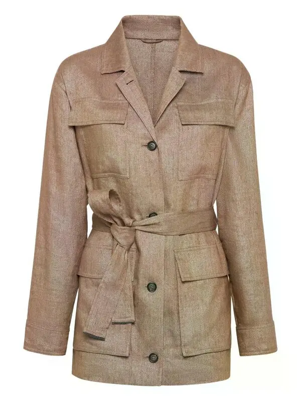 Brunello Cucinelli Belted Jacket