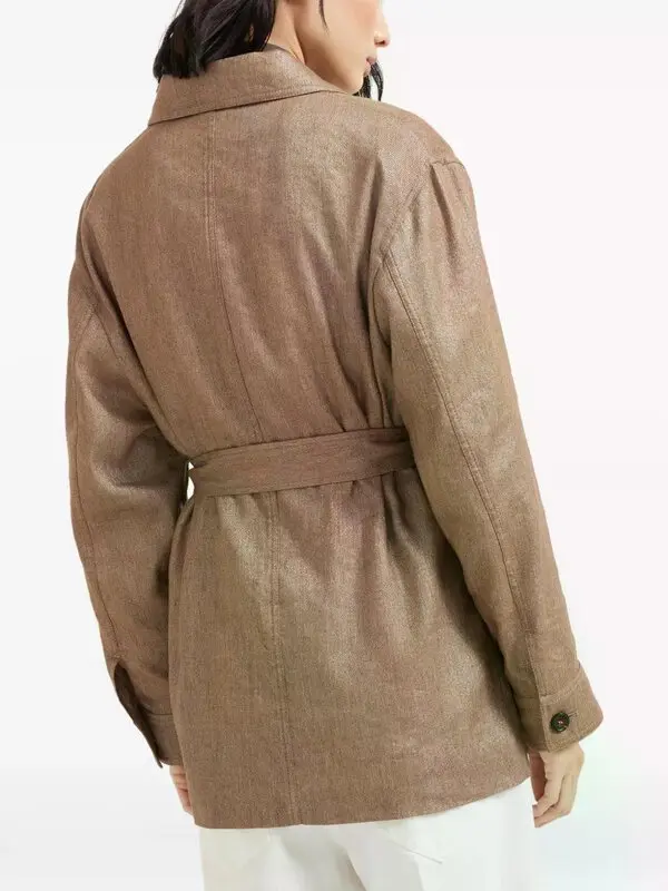 Brunello Cucinelli Belted Jacket