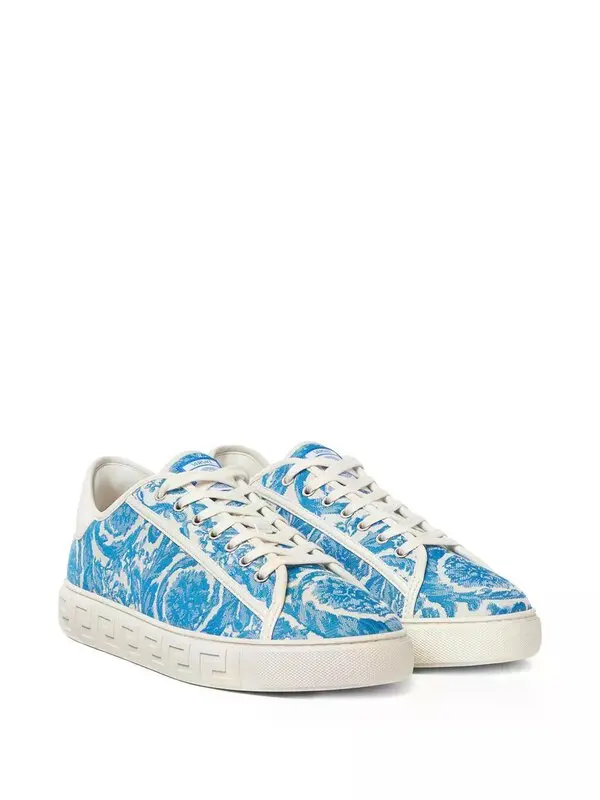 Versace Greca Barocco Jacquard Sneakers