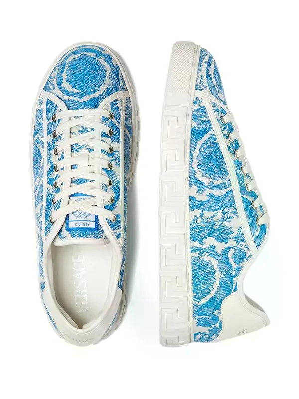 Versace Greca Barocco Jacquard Sneakers
