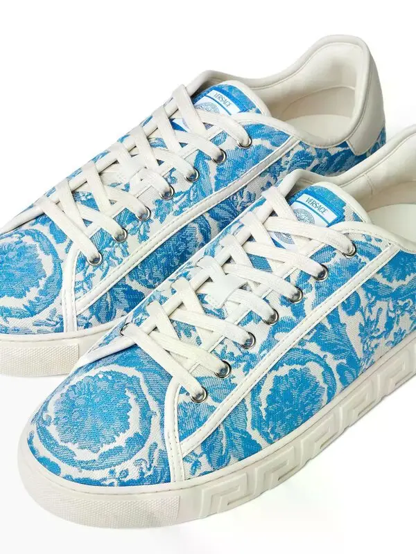 Versace Greca Barocco Jacquard Sneakers