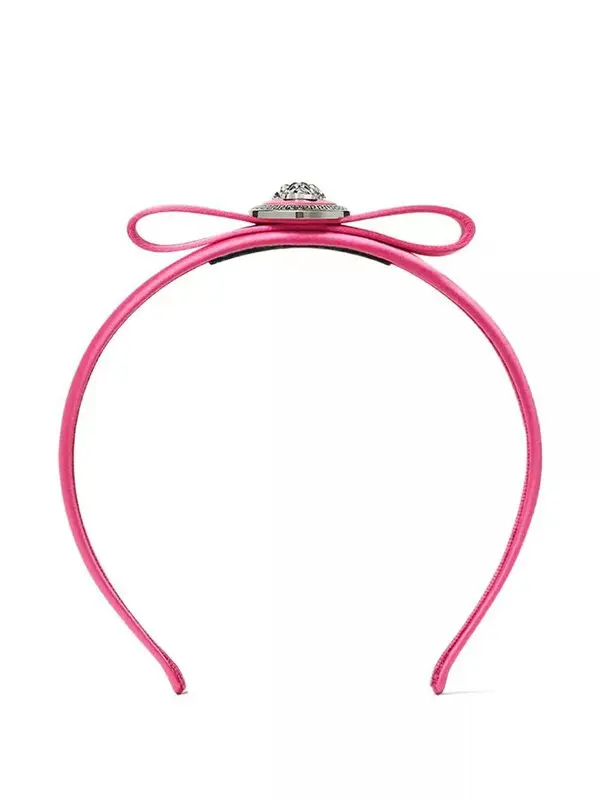 Versace Ribbon Headband - Pink