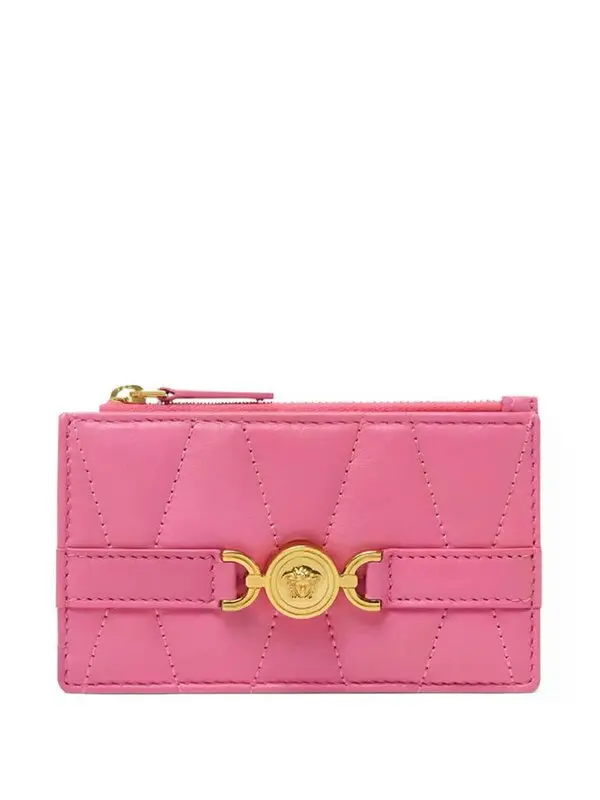 Versace Medusa '95 Quilted Wallet - Pink