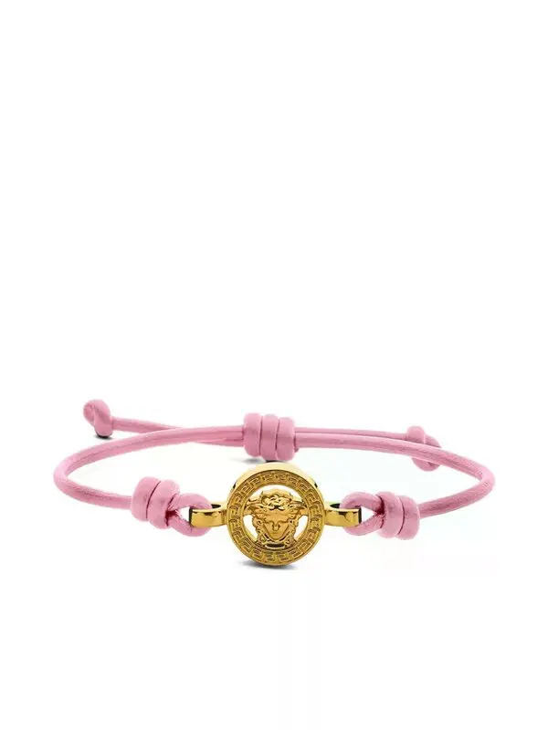 Versace Medusa '95 Leather Bracelet - Pink