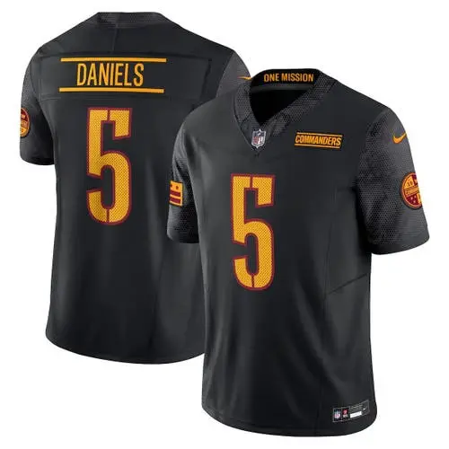 Nike Jayden Daniels Washington Commanders Vapor F.u.s.e. Limited Jersey - Black