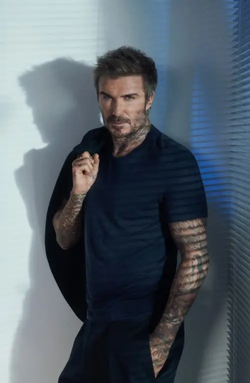 BOSS X Beckham Taut Linen T-shirt