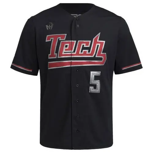 Adidas Patrick Mahomes Texas Tech Red Raiders Replica Baseball Jersey