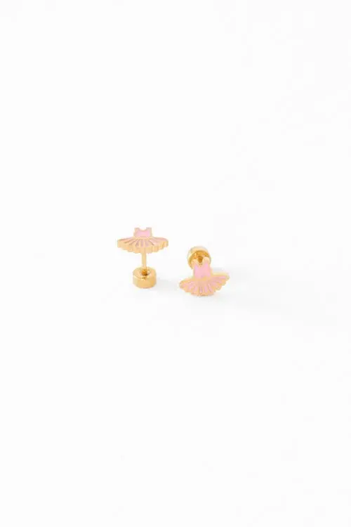 PIP POP Ballet Tutu Stud Earrings