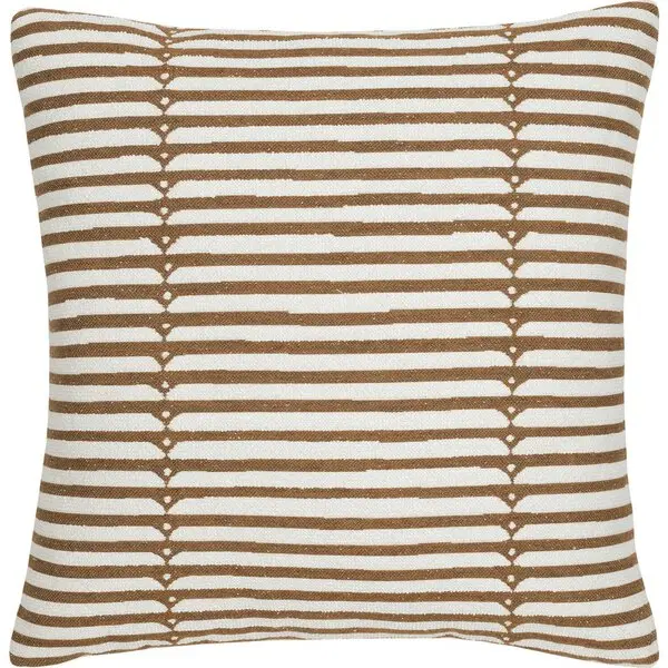 ELAINE SMITH Sincerity Indoor & Outdoor Woven Accent Pillow - Caramel
