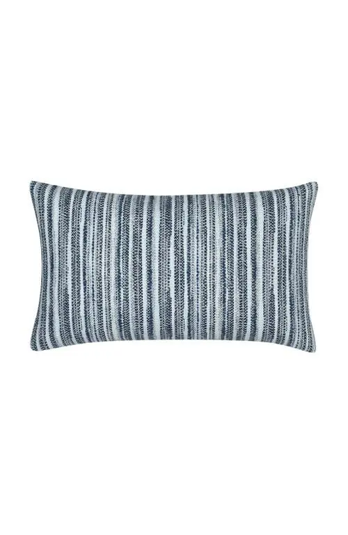 ELAINE SMITH Endless Textured Indoor & Outdoor Woven Accent Pillow - Indigo