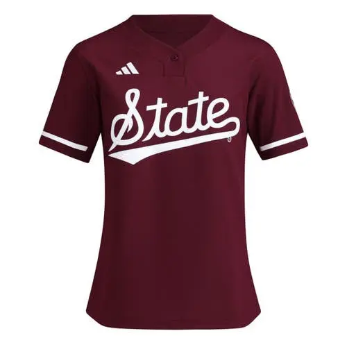 Adidas Mississippi State Bulldogs Replica Softball Jersey - Maroon