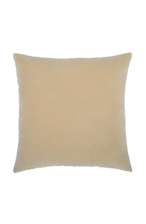 ELAINE SMITH Plush Velvet Indoor & Outdoor Woven Accent Pillow - Honey