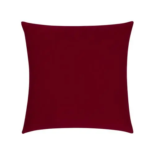 ELAINE SMITH Plush Velvet Indoor & Outdoor Woven Accent Pillow - Lipstick