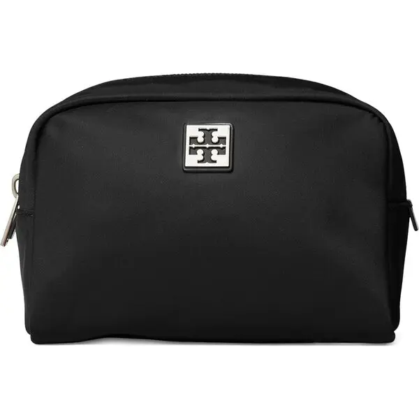 Tory Burch Virginia Cosmetics Case - Black